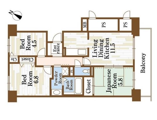 東急ドエル・アルス御屋敷通3階3LDK2,620万円 - 株式会社エミライフプラス